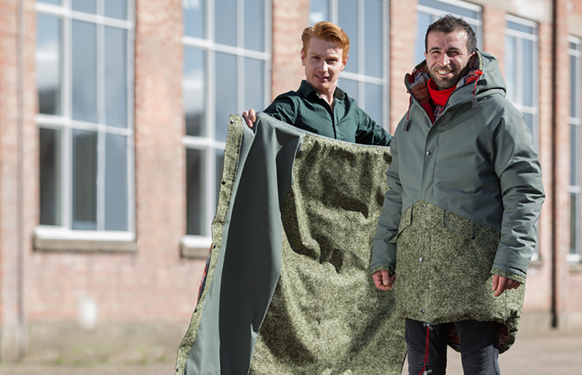 Free Sheltersuits for homeless in Milan